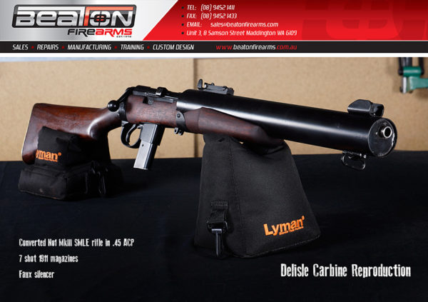 De Lisle Carbine Reproduction - Beaton Firearms