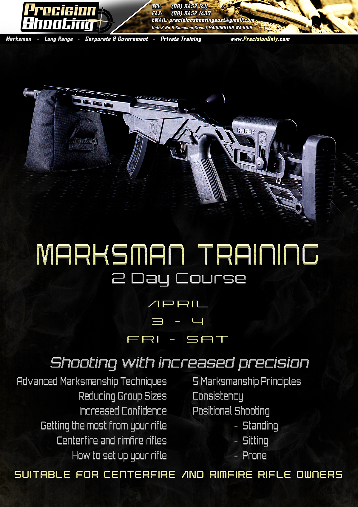 Precision Shooting 2 Day Marksmanship Course | Beaton Firearms
