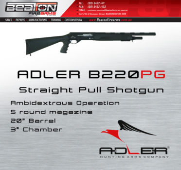 New Adler Straight Pull Shotgun - what we know - Beaton Firearms