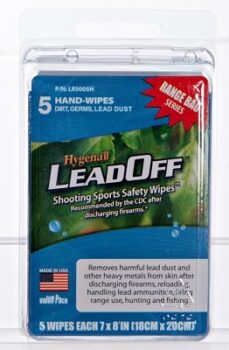 Hygenall LeadOff Range Bag - 5 single wipes - Beaton Firearms